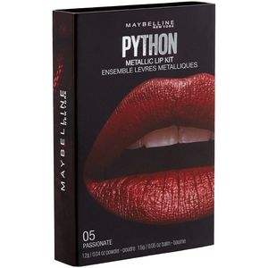 Maybelline | Makeup | Lip Studio Python Metallic Lip Kit Passionate ...